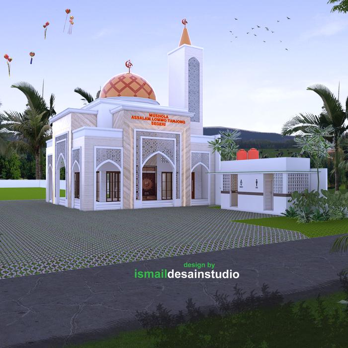 Jual GAMBAR KERJA DESAIN MASJID ukuran 12x12meter | MASJID 1 LANTAI ...