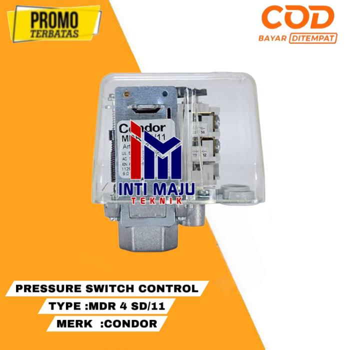 Jual Pressure Switch Condor MDR 4 SD/11 Otomatis Condor MDR - Jakarta ...
