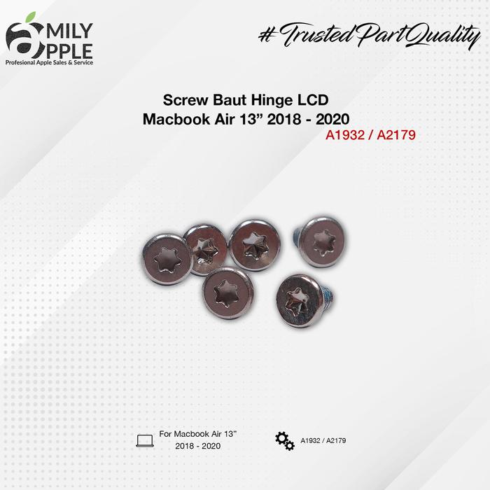Jual Screw Baut Hinge LCD Macbook Air 13" 2018 - 2020 A1932 / A2179 ...