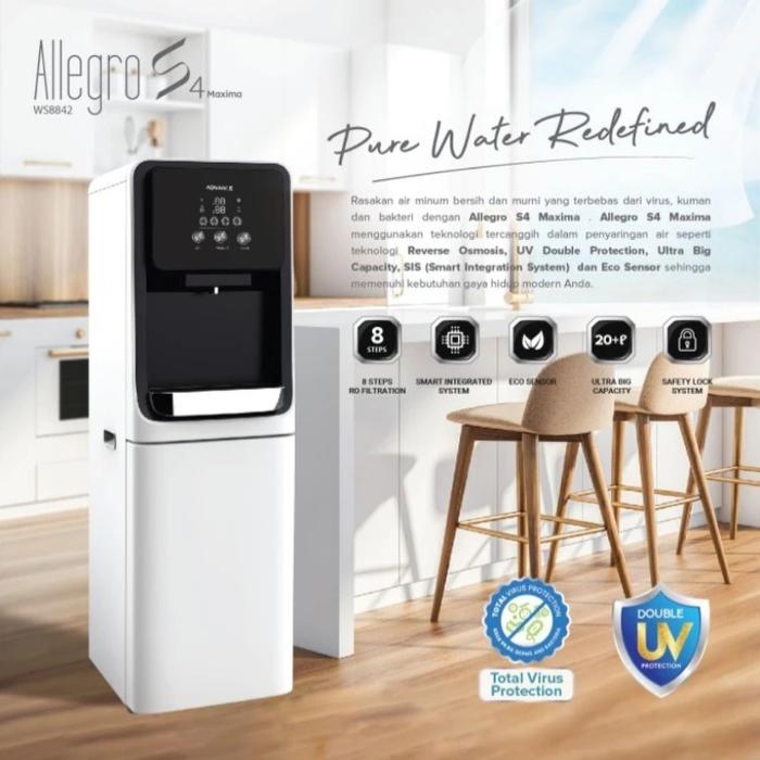 Jual DISPENSER TANPA GALON RO ADVANCE ALLEGRO S4 - Kota Bekasi ...