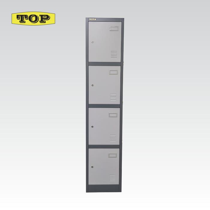 Jual TOP Locker Cabinet 4 laci - Loker Besi - Loker Penyimpanan 4 Pintu ...