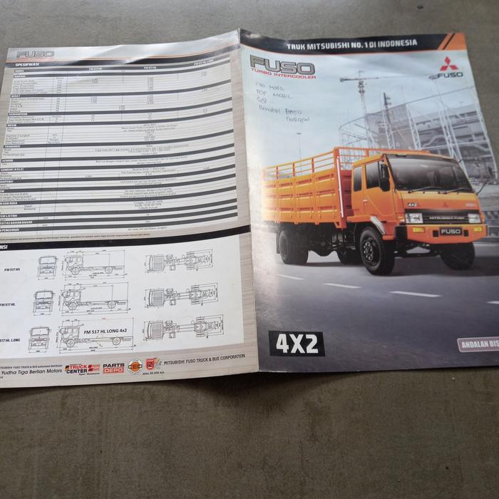 Jual brosur truck fuso turbo intercooler - Kab. Tangerang - raja brosur ...