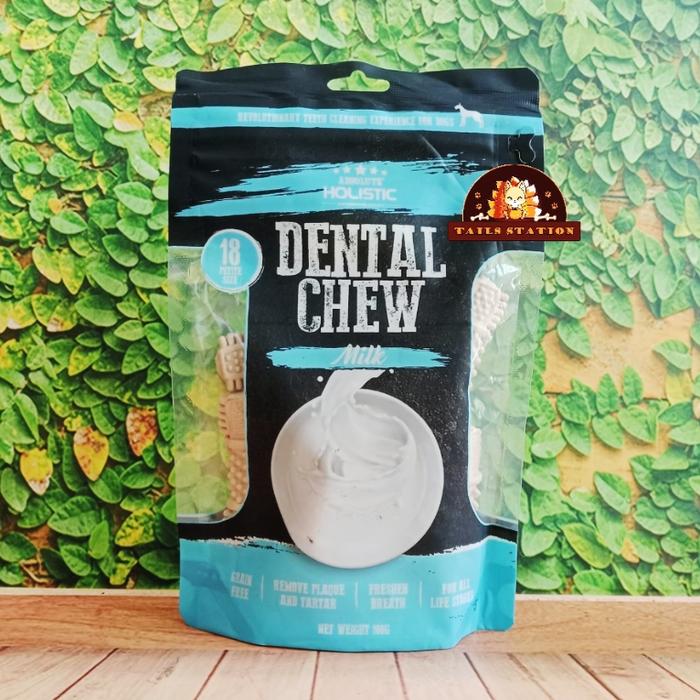 Jual Snack Anjing Dental Chew Absolute Holistic Isi 18 160gr ...