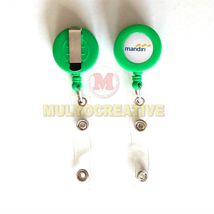 Jual ID Card Yoyo Mandiri Gantungan ID Card Holder Logo Mandiri ...