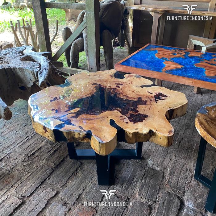 Jual Meja Tamu Kayu Resin, Meja Resin Kayu - Kab. Jepara - Furniture ...