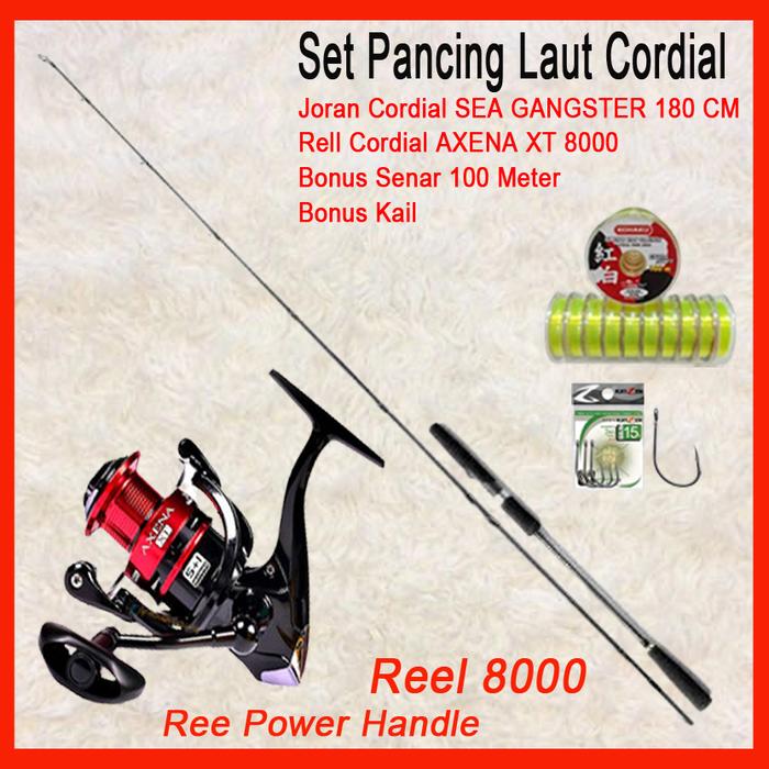Jual Set Pancing laut Murah Cordial dan joran laut 180 CM - Jakarta ...