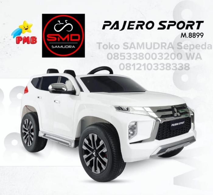 Jual Mobil Aki Mainan Anak Cas Remote PMB 8899 Pajero 12V Murah BDG ...