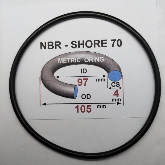 Jual oring seal 4 x 97 x 105 mm NBR shore 70 - Kota Surabaya ...