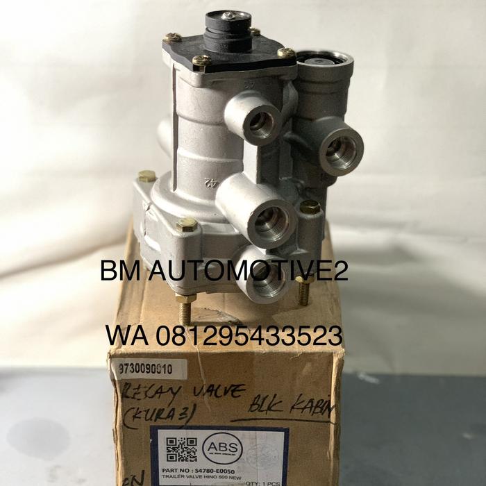 Jual RELAY VALVE ASSY KURA KURA BELAKANG KABIN HINO 500 NEW S4780-E0050 ABS - Kab. Bekasi - BM ...