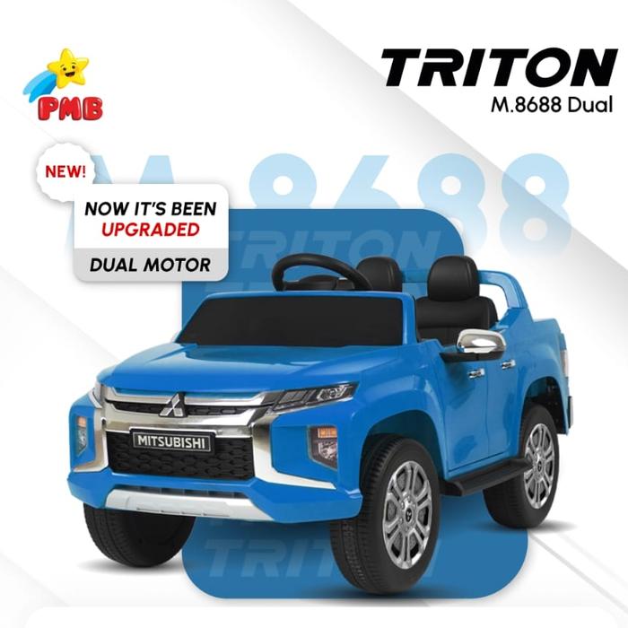 Jual Mobil Aki PMB Mitsubishi Triton M-8688 Dual Motor New Series ...