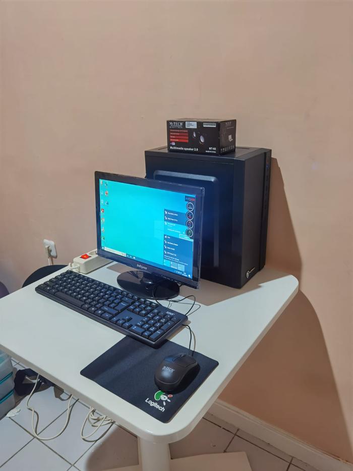 Jual RAKITAN KOMPUTER PC CORE I5 4570 8GB SSD 256 LENGKAP MONITOR GEN 4 ...