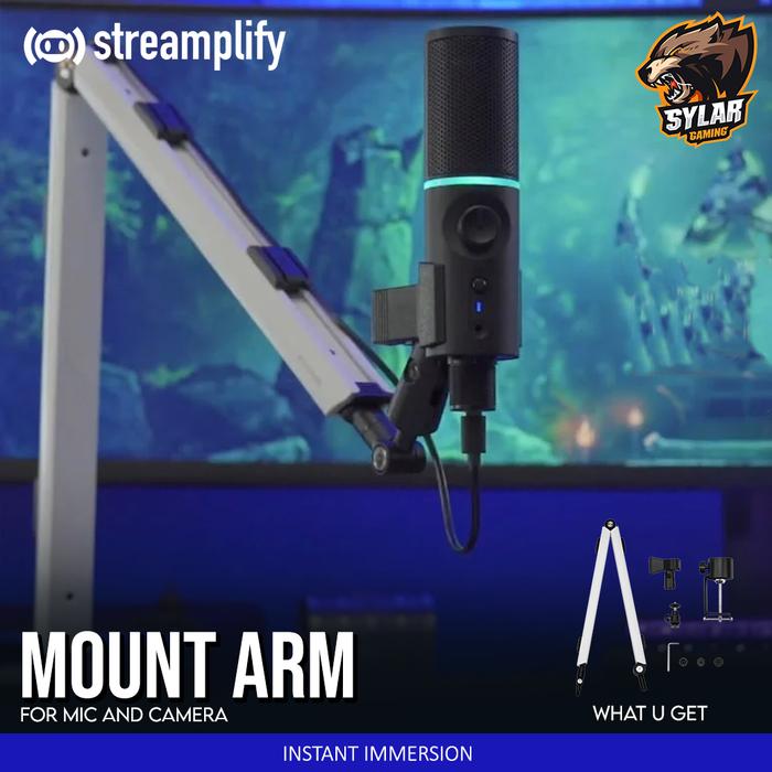 Jual Streamplify Mount Arm for Mic and Camera - Jakarta Pusat - Sylar Gaming Solution | Tokopedia