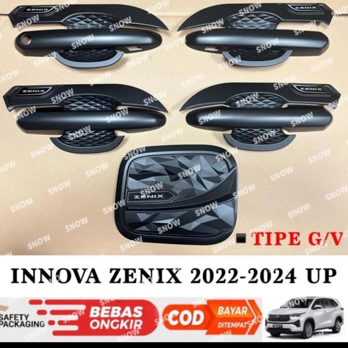 Jual Paket Outer Handle Tank Cover Innova Zenix -tipe G-V 2023 2024 ...