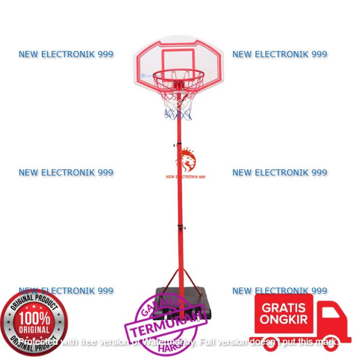 Jual Landstro Set Ring Dan Tiang Bola Basket Untuk Anak 96 Cm - Jakarta ...