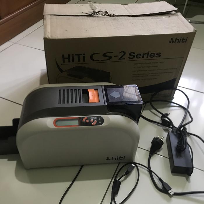 Jual ID Card Printer HiTi CS200e - Printer Kartu - BEKAS Kondisi 95% ...