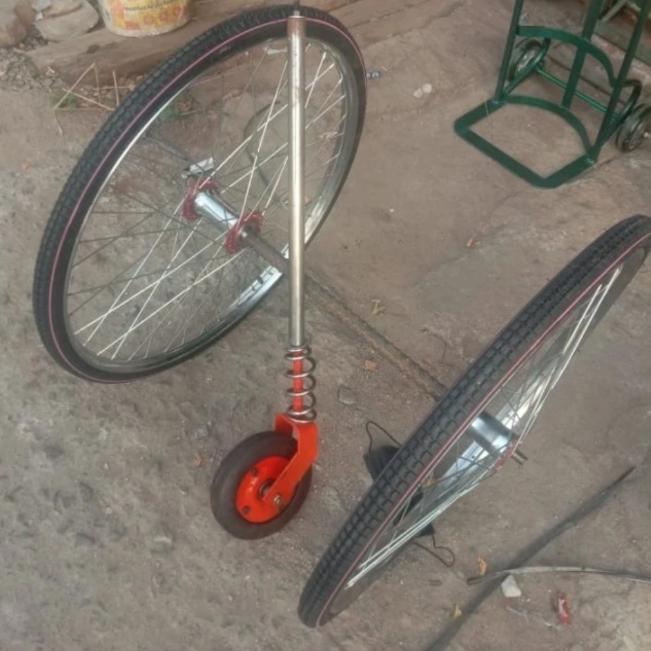 Jual Roda Becak Barang Roda Gerobak Becak Roda Gletrek /Set - Jakarta ...