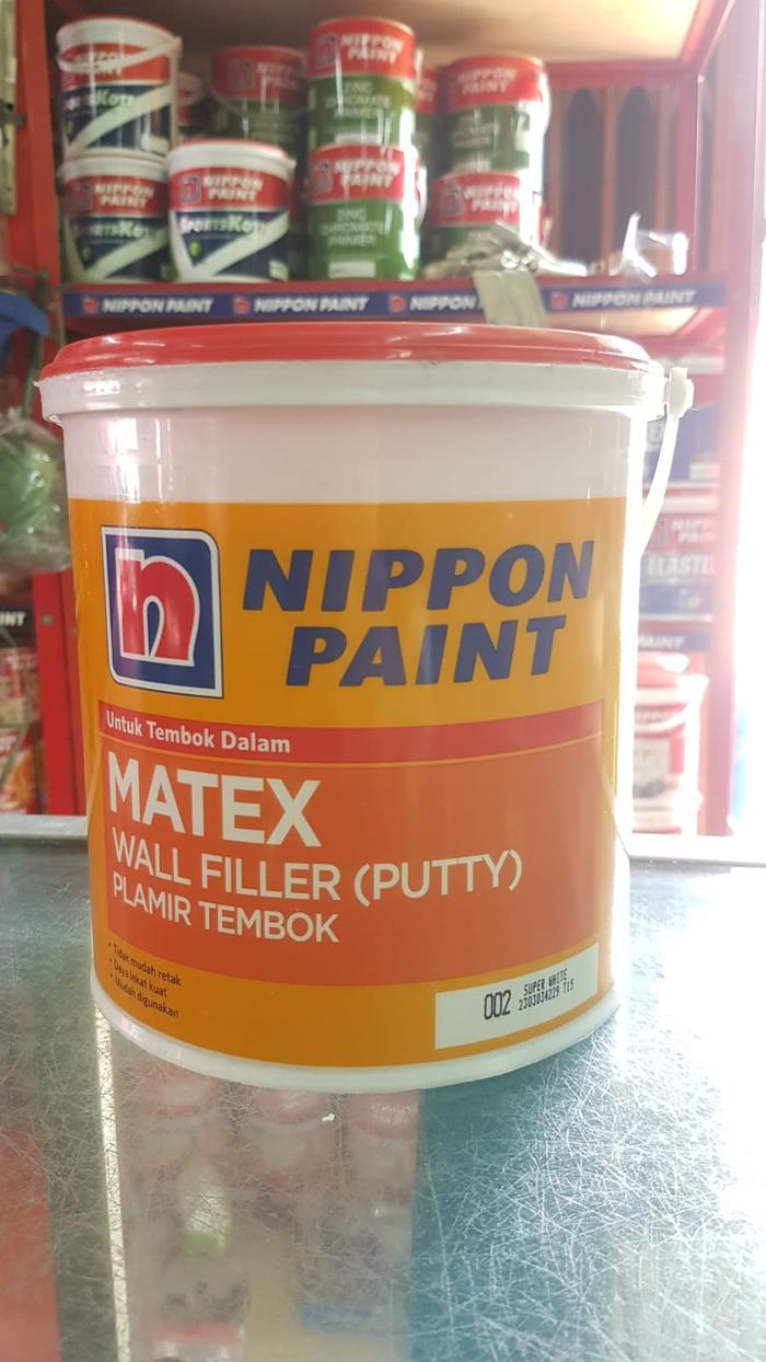Jual PLAMIR / DEMPUL TEMBOK MATEX 4 KG (MJS) WALL FILLER NIPPON PAINT ...