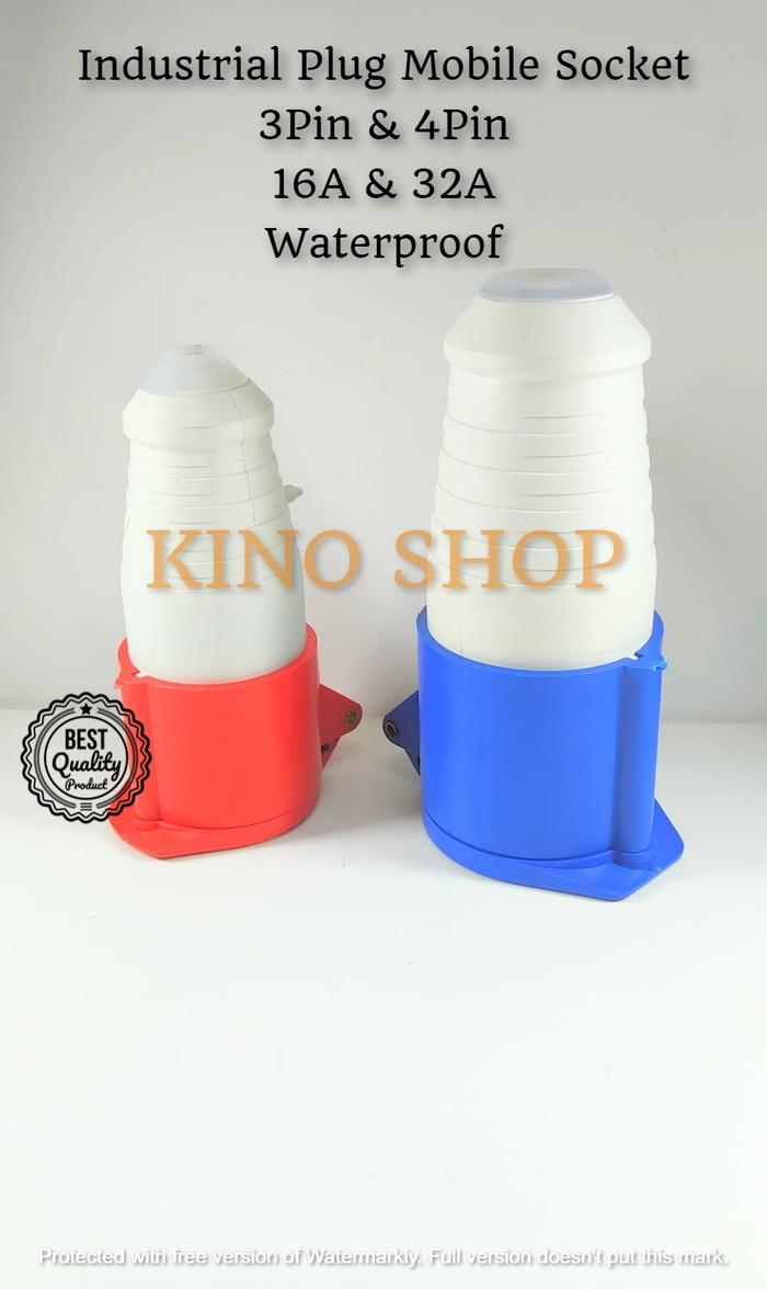 Jual Plug Mounting Mobile Socket 3Phase & 4Phase - Industrial Plug ...