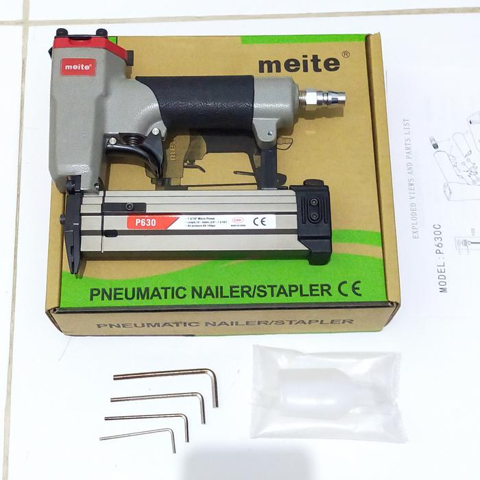 Jual Meite P630 airnailer Pinless Tin Pin Alat paku tembak angin ...