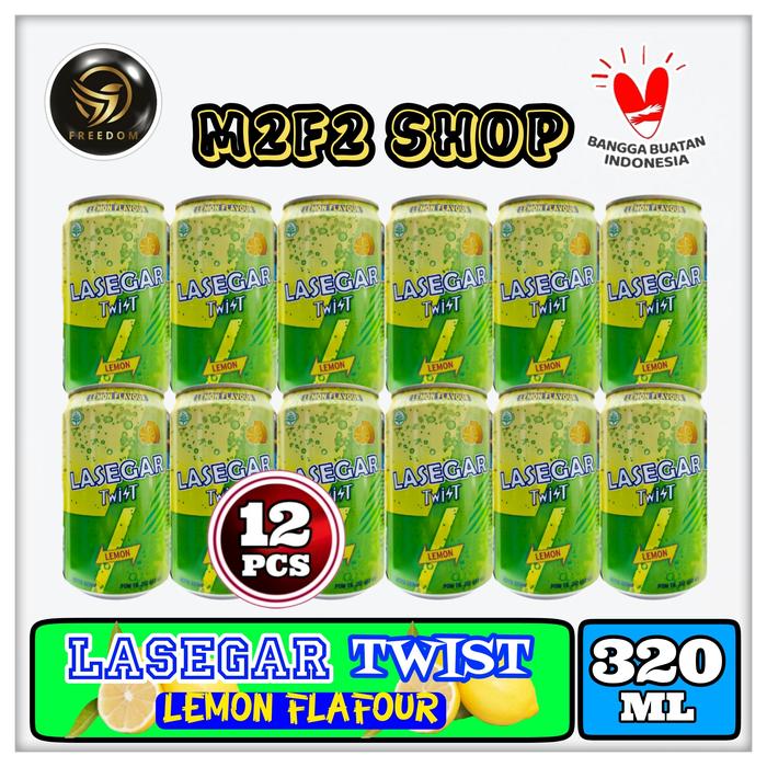 Jual LASEGAR Twist Minuman Penyegar Lemon Original Kaleng - 320 ml (12 Pcs) - Jakarta Pusat ...