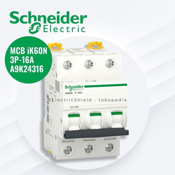 Jual MCB Schneider iK60N 3P - 6A s.d 63A - 6A - Jakarta Pusat ...