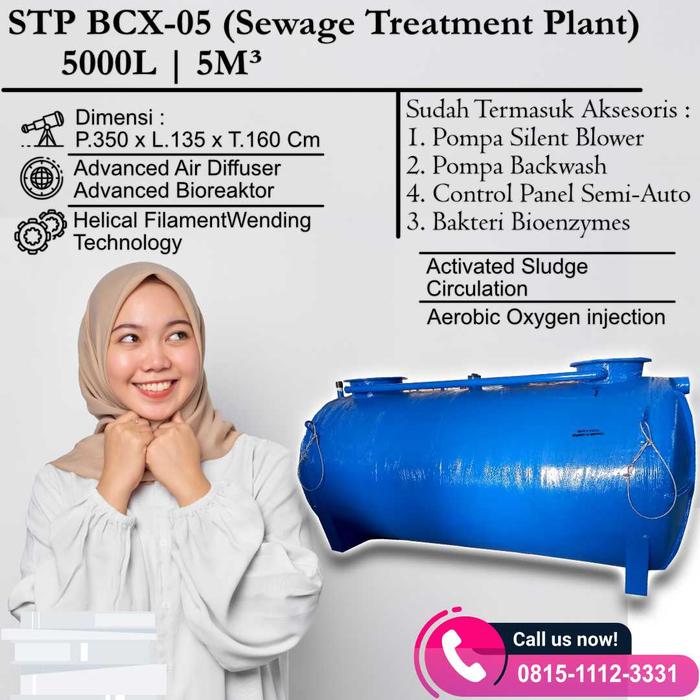 Jual TANGKI STP BIOTECH Biofilter 5000 Liter 5M3 - Jakarta Barat ...