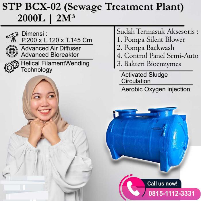 Jual TANGKI STP BIOTECH Biofilter 2000 Liter 2M3 - Jakarta Barat ...
