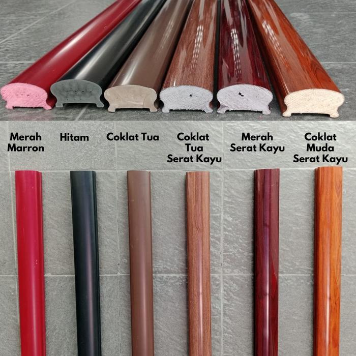 Jual Contoh / sample handrailing PVC 6 varian warna - Kab. Sidoarjo ...