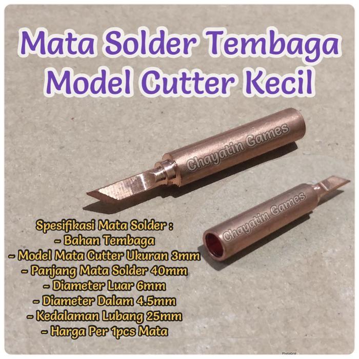 Jual Mata Solder Station Tembaga Type 936 - SK Model Cutter Kecil ...