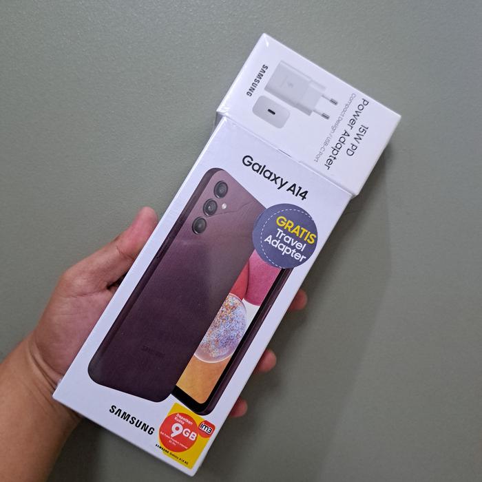 Jual Samsung A14 4G [ 6/128 gb ] Garansi resmi - Merah, Ram 4 - Kota ...