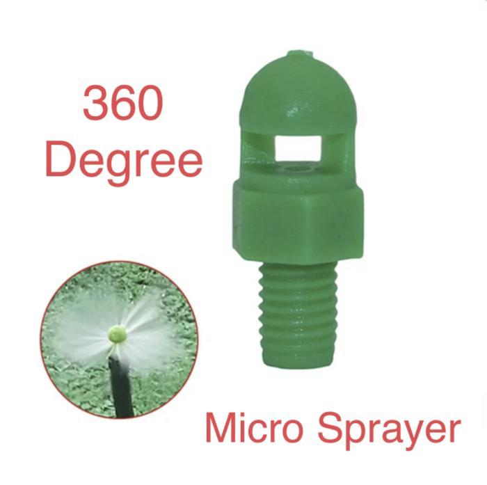 Jual Micro Jet Sprayer 360 Degree Sprinkler Refraction Aeroponik Micro ...
