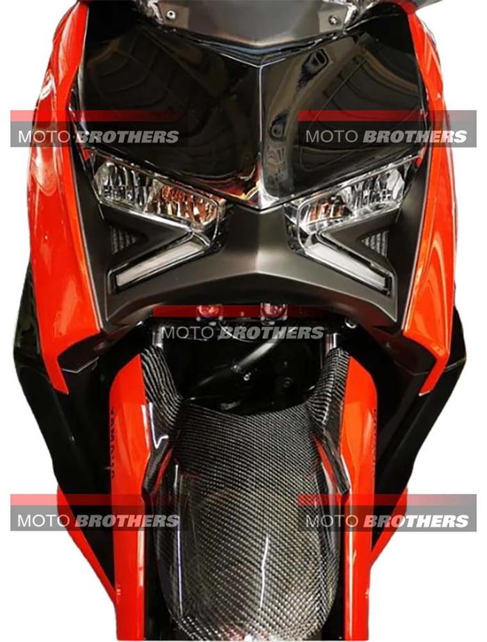 Jual SPAKBOR SLEBOR DEPAN FRONT FENDER CARBON KEVLAR XMAX 2023 ...