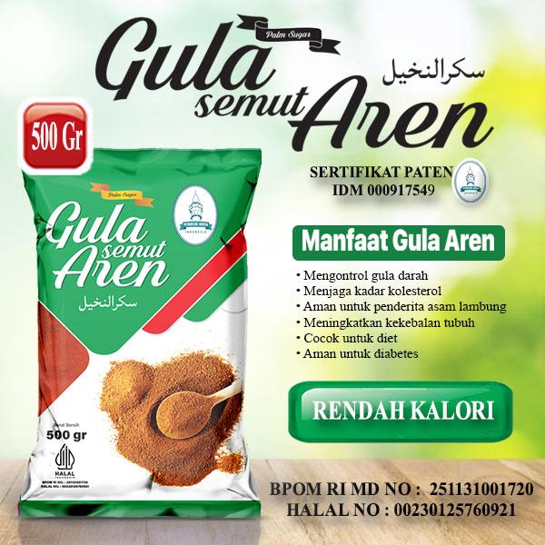Promo Gula Aren Bubuk Semut Asli Palm Sugar 500gr Bpom & Halal - Kota ...