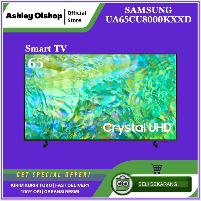 Promo TV Samsung 65 Inch UHD 4K Smart TV Samsung 65CU8000 Pengganti 65BU8000 Cicil 0% 3x ...
