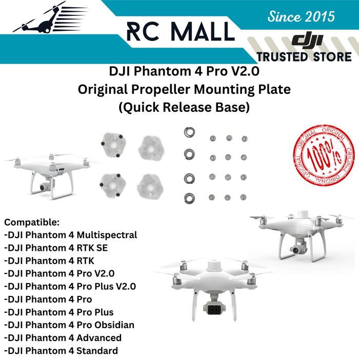 Jual Propeller Mounting Plate Quick Release DJI Phantom 4 Pro V2.0 RTK ...