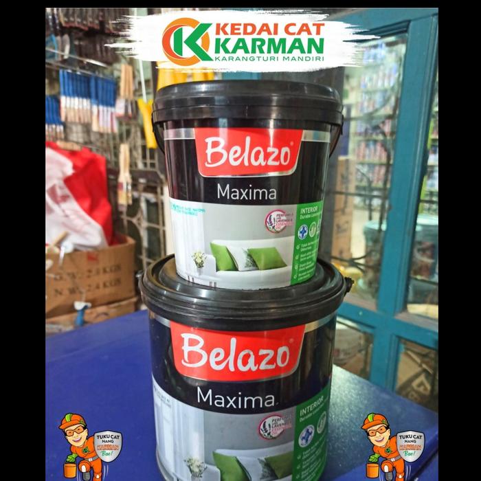 Jual CAT TEMBOK INTERIOR BELAZO MAXIMA 2.5 LITER - CAT TEMBOK DALAM ...