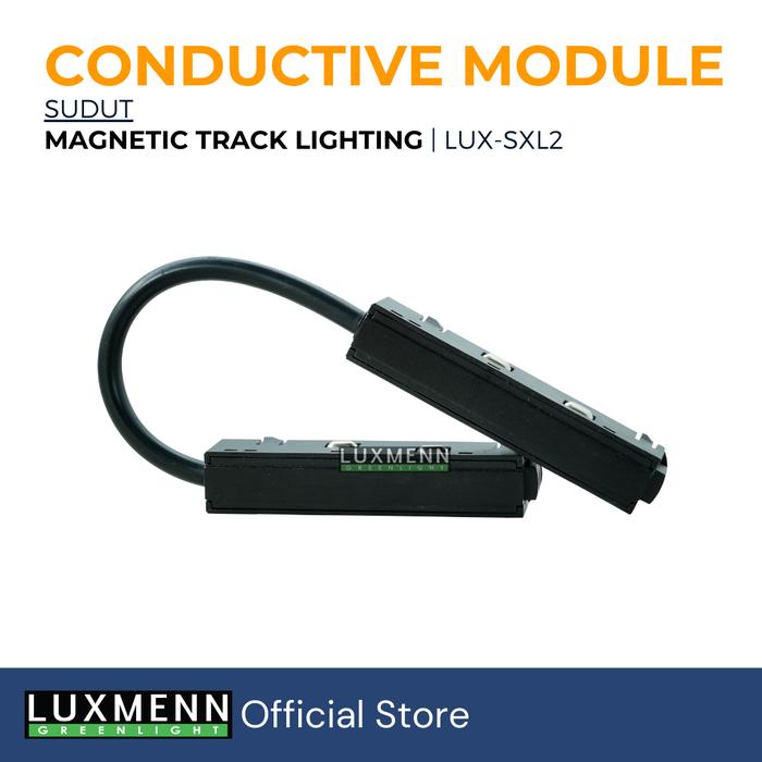 Jual LUXMENN LED Magnetic Track Light Conductive Module Seri LUX-SXL2 Sudut - Jakarta Utara ...