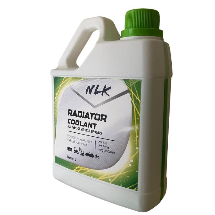 Jual NLK Air Radiator Coolant/Coolen 5% Concentrate Hijau/Green (1L/1 L ...