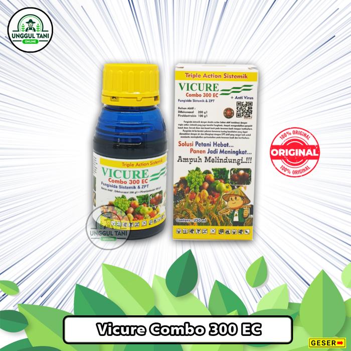 Jual FUNGISIDA SISTEMIK VICURE COMBO 250.ML PENGENDALI PENYAKIT JAMUR ...