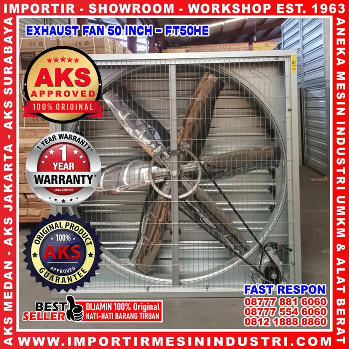 Jual BLOWER EXHAUST FAN GUDANG INDUSTRI DAN KANDANG AYAM 50 INCH | 3 ...