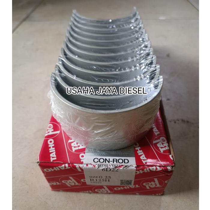 Jual Metal Jalan / Conrod Bearing Fuso 6D22 6D40 Oversize 0.25 Taiho ...