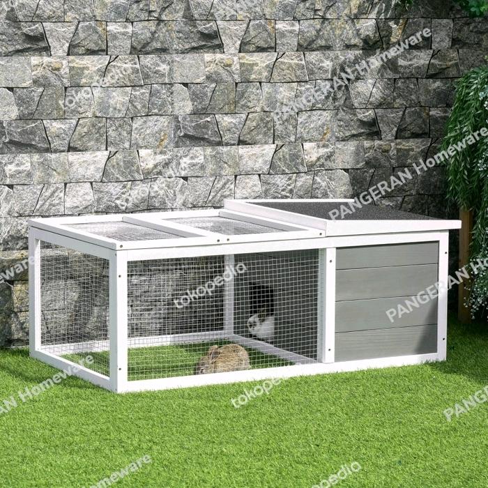 Jual Kandang Kelinci Marmut Kayu Minimalis | Tempat Bermain Kelinci ...