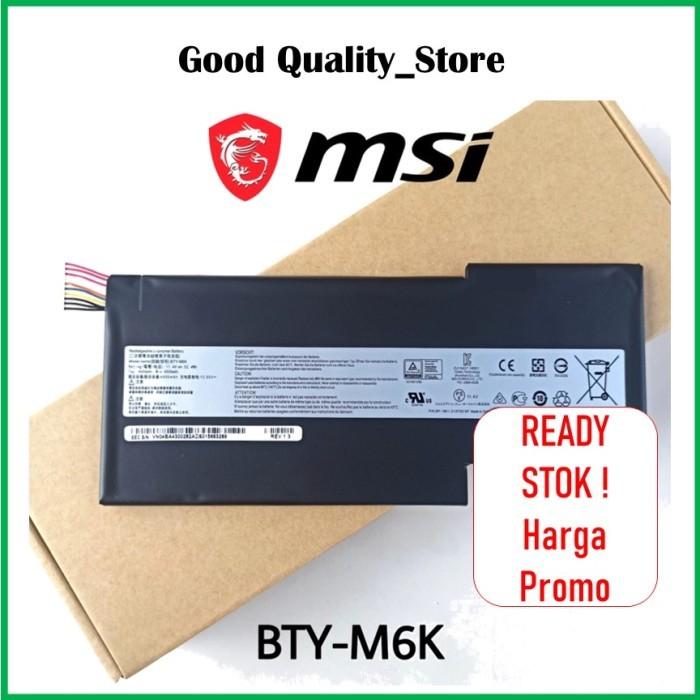 Promo Baterai Original Laptop MSI GF63 GF75 MS-17B4 series BTY-M6K ...