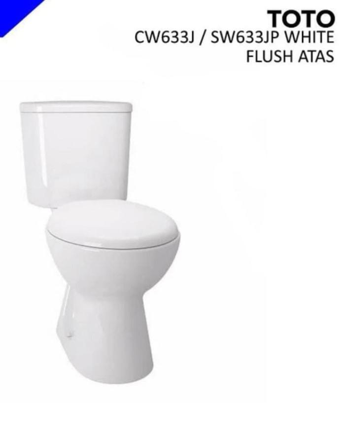 Jual Closet Toto KLOSET TOILET DUDUK TOTO CW633J SW633JP CW 633 J SW ...