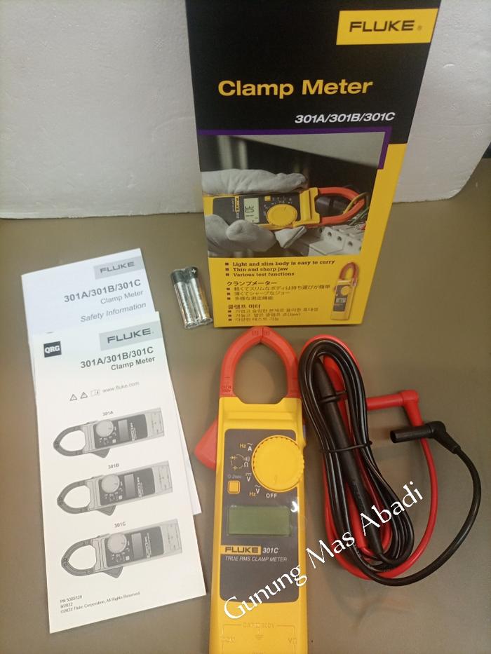 Jual FLUKE 301C SLIM DIGITAL CLAMP METER - Jakarta Barat - Gunung mas abadi | Tokopedia