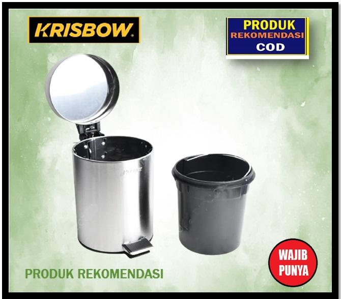 Jual Tempat Tong Sampah Injak Pedal Bin 20 Liter Krisbow - KRISBOW 5 L - Kota Bekasi - BRACKET ...
