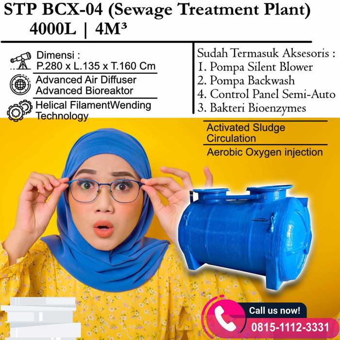 Jual TANGKI STP BIOTECH Biofilter BIO 4000 Liter 4M3 - Jakarta Barat ...
