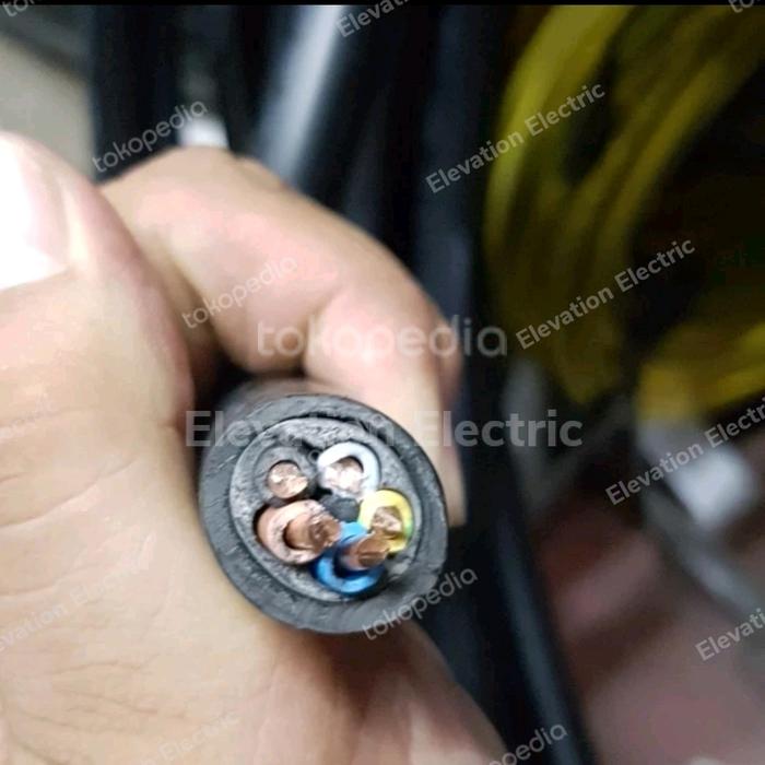 Jual Kabel NYY 5x10 5x10mm Meteran / Eceran SUPREME METAL LINDO Listrik ...