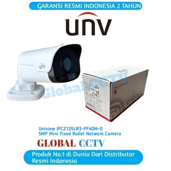 Jual IP Camera Uniview 5MP IPC2125LR3-PF40M-D IP Camera PoE Outdoor - Jakarta Pusat - GLOBAL ...