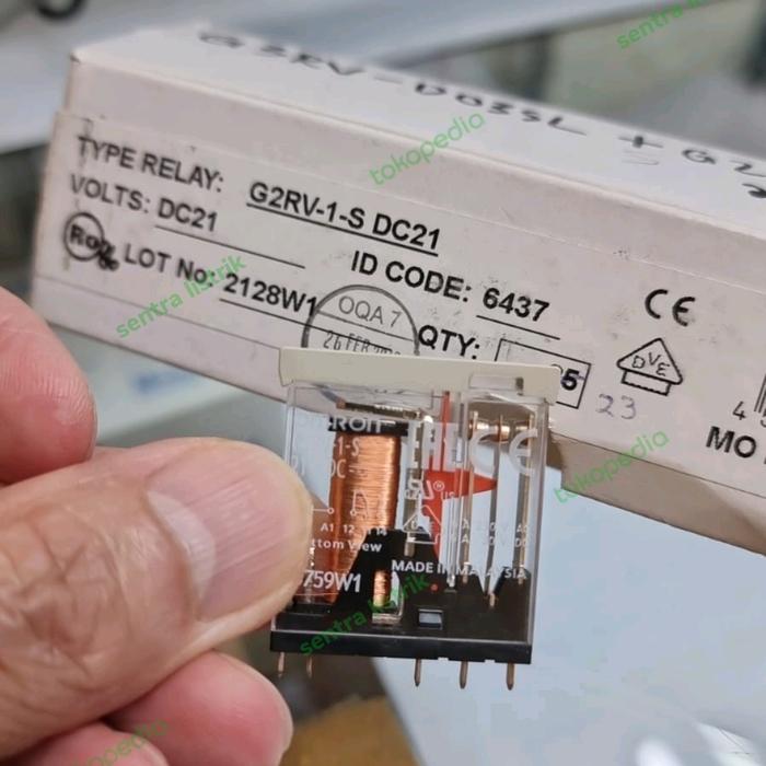 Jual relay G2RV-1-S 21VDC omron - Jakarta Barat - sentra listrik ...